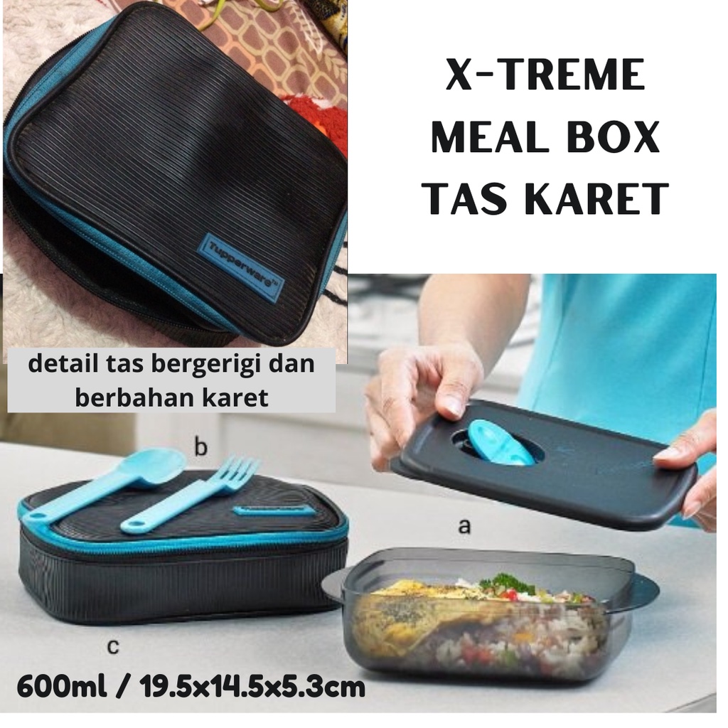 Jual BYO lunch Set KOLEKSI JADUL / extreme meal box hitam / cwl set ...