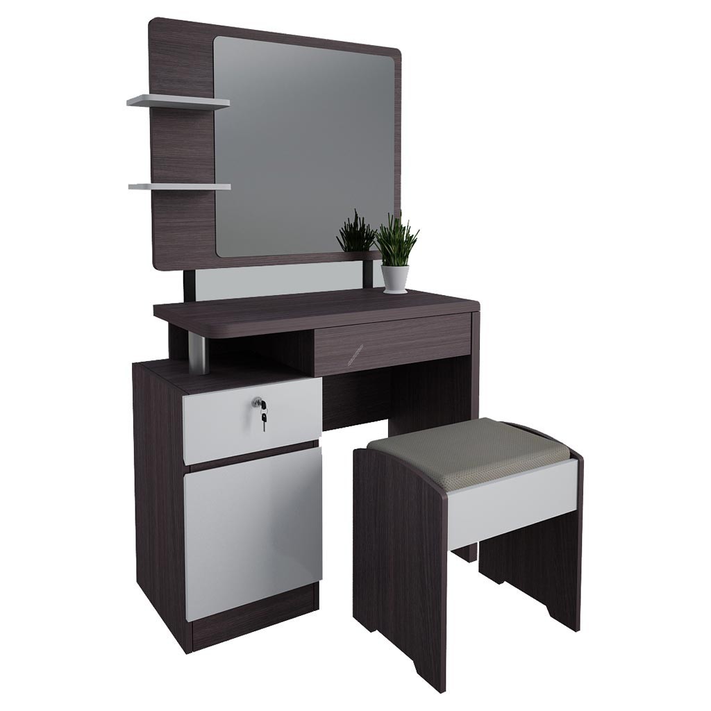 Jual MEJA MAKE UP MODERN / MEJA RIAS MINIMALIS WINSOR WARNA KAYU ...