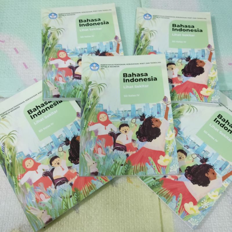 Jual Buku Kurikulum Merdeka Kelas 4 SD (Bhs Inggris, Matematika, PAI, IPAS, Pancasila dan Bhs ...