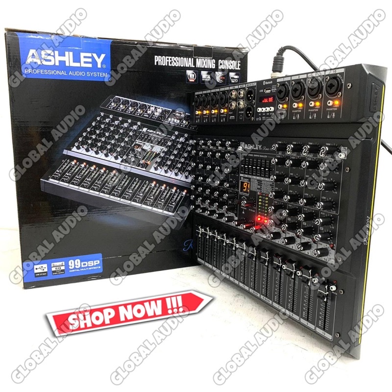 Jual Mixer Audio Ashley Remix 1002 , Remix 802 & Remix 602 Original 10 , 8 , 6 channel remix1002 ...