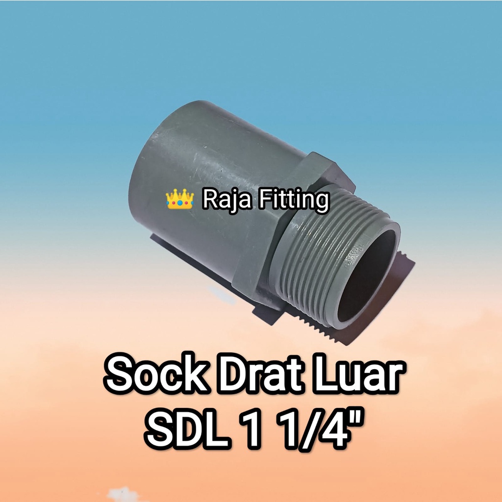 Jual Shok Drat Luar 1,25 inch/ Shock/ Sock/ Sok Drat Luar 1 1/4", SDL 1 1/4" | Shopee Indonesia