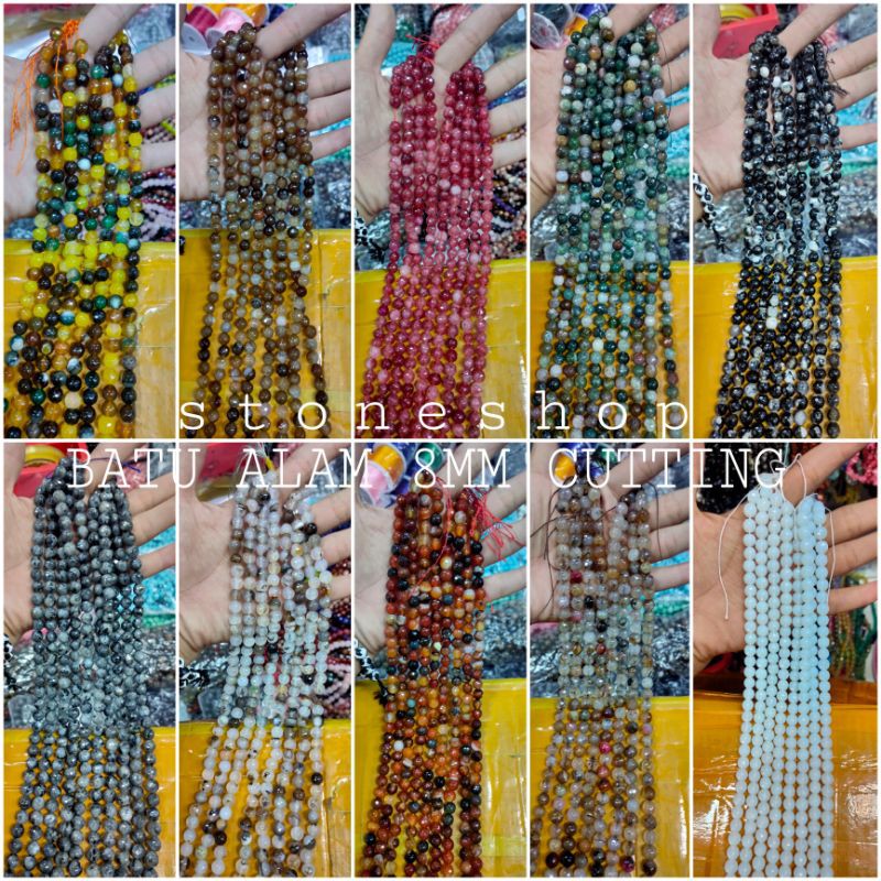 Jual BATU ALAM 8MM CUTTING | Shopee Indonesia
