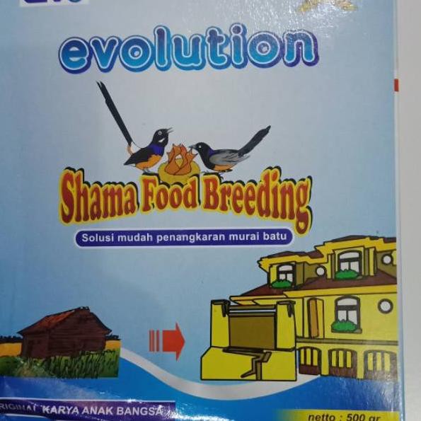 Jual Voer Evolution Voer Evo Shama Food Breeding Pakan Ternak Murai ...