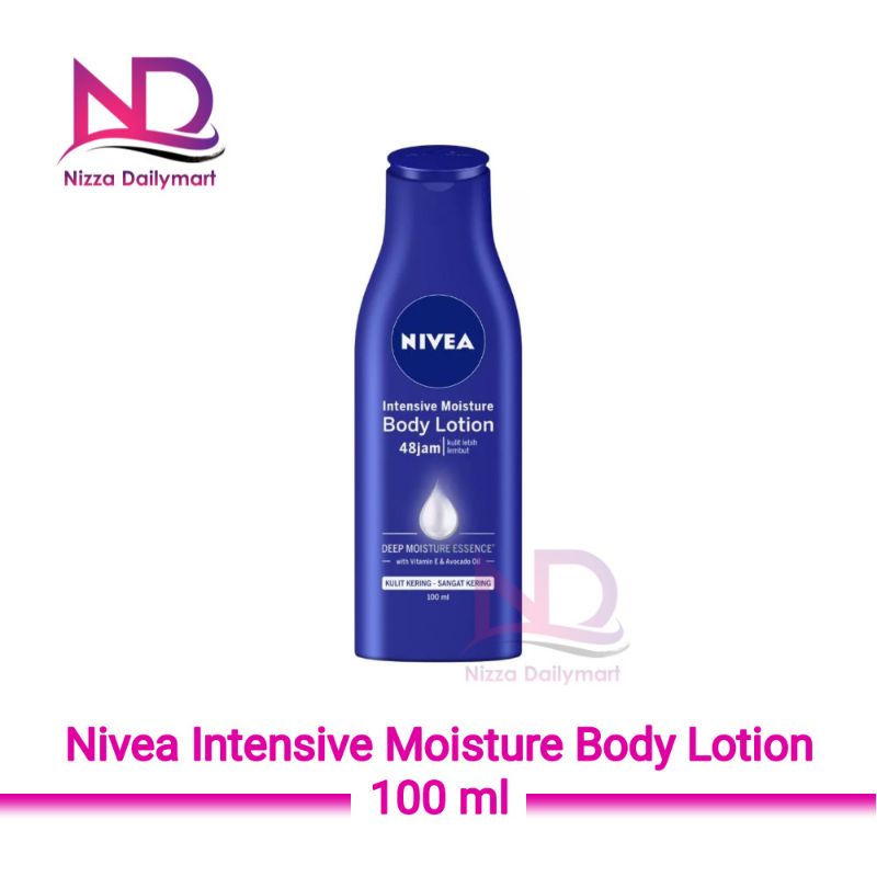 Jual Nivea Intensive Moisture Body Lotion 100 ml | Shopee Indonesia