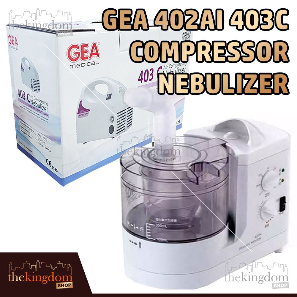 Jual GEA 402Ai 403C Air Compressing Compressor Nebulizer Ultrasonic ...