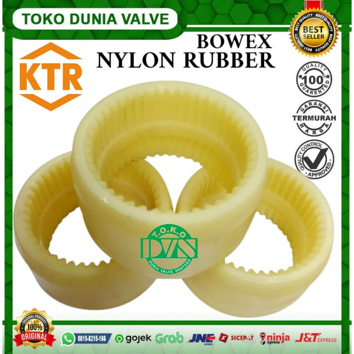 Jual M38 SLEEVE NYLON BOWEX COUPLING KTR ORIGINAL MADE IN GERMAN ...