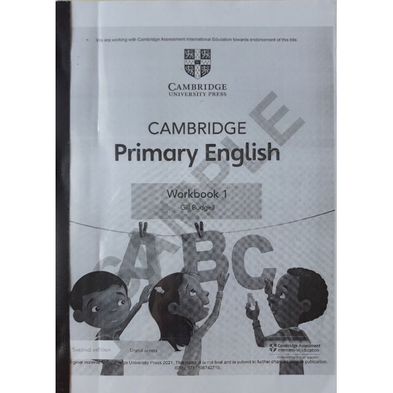 Jual Cambridge Primary English Workbook 1 Shopee Indonesia