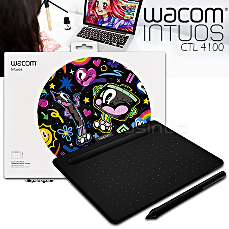 Jual Wacom INTUOS Comic Pen and Touch CTL-4100 - CTL4100 small | Shopee ...