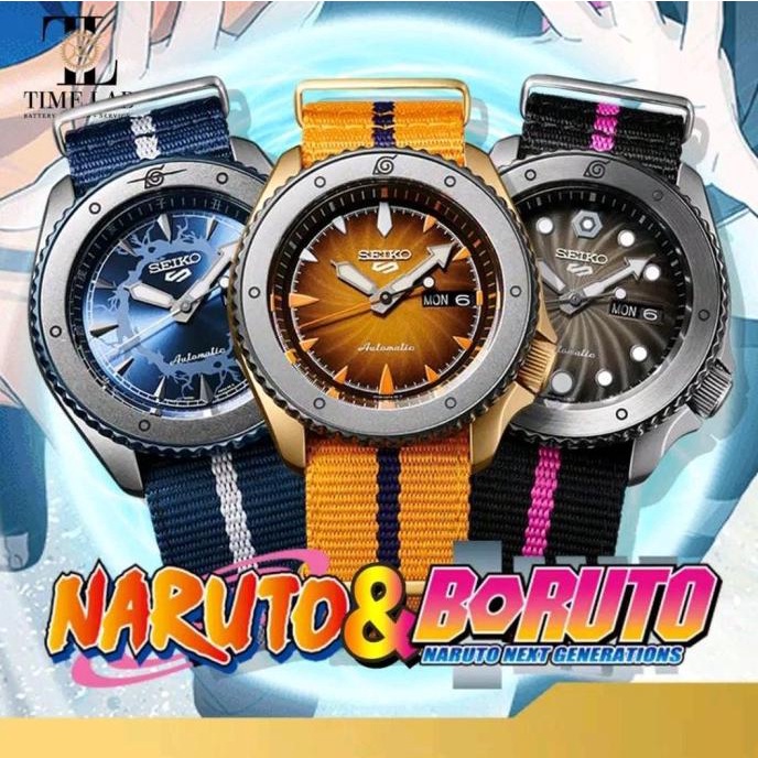 Jual RECOMENDED JAM TANGAN SEIKO KARAKTER NARUTO BORUTO SASUKE ...