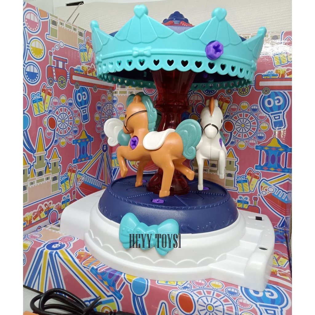 Jual MAINAN DIY CAROUSEL MUSIC MAINAN KUDA PUTAR MAINAN EDUKASI ANAK ... Jual MAINAN DIY CAROUSEL MUSIC MAINAN KUDA PUTAR MAINAN EDUKASI ANAK ...