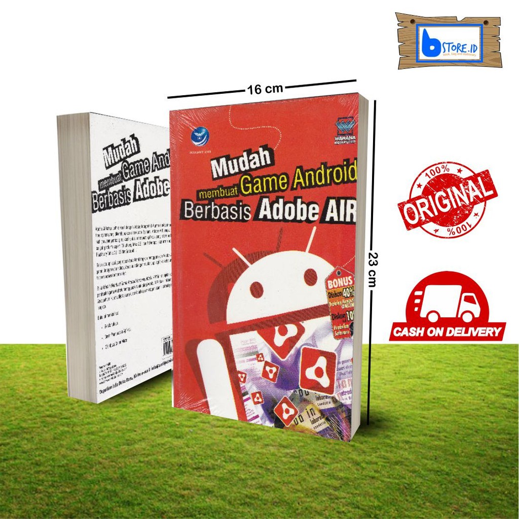 Jual Buku Mudah Membuat Game Android Berbasis Adobe Air - Penerbit Andi | Shopee Indonesia