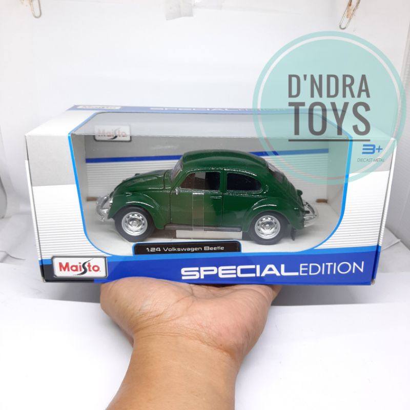 Jual MINIATUR DIECAST MOBIL VW KODOK Diecast Maisto Volkswagen Beetle ...