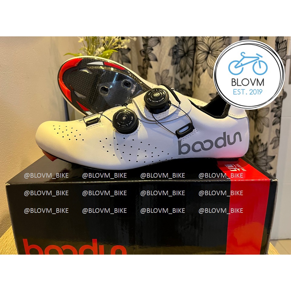 Jual Sepatu Sepeda BOODUN Carbon Cleat ORIGINAL LEATHER ROSY J001291 | Shopee Indonesia