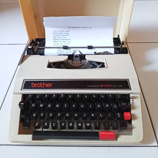 Jual Mesin Tik Brother | Shopee Indonesia