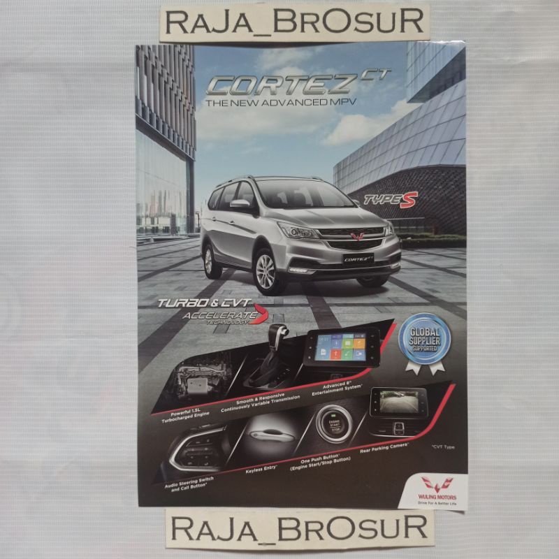 Jual Poster brosur flyer Wuling Cortez CT | Shopee Indonesia