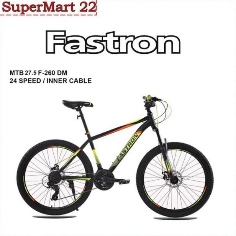 Jual Sepeda Gunung MTB Fastron F-260 DM 27,5inch | Shopee Indonesia