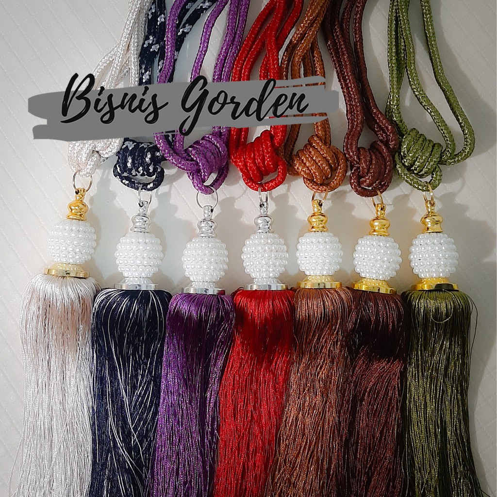 Jual TALI GORDEN / TASELL / RUMBAI MUTIARA PENGIKAT TALI IKAT GORDYN ...