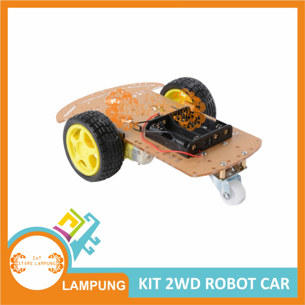 Jual KIT SMART CHASSIS CHASIS 2WD ROBOT CAR | Shopee Indonesia