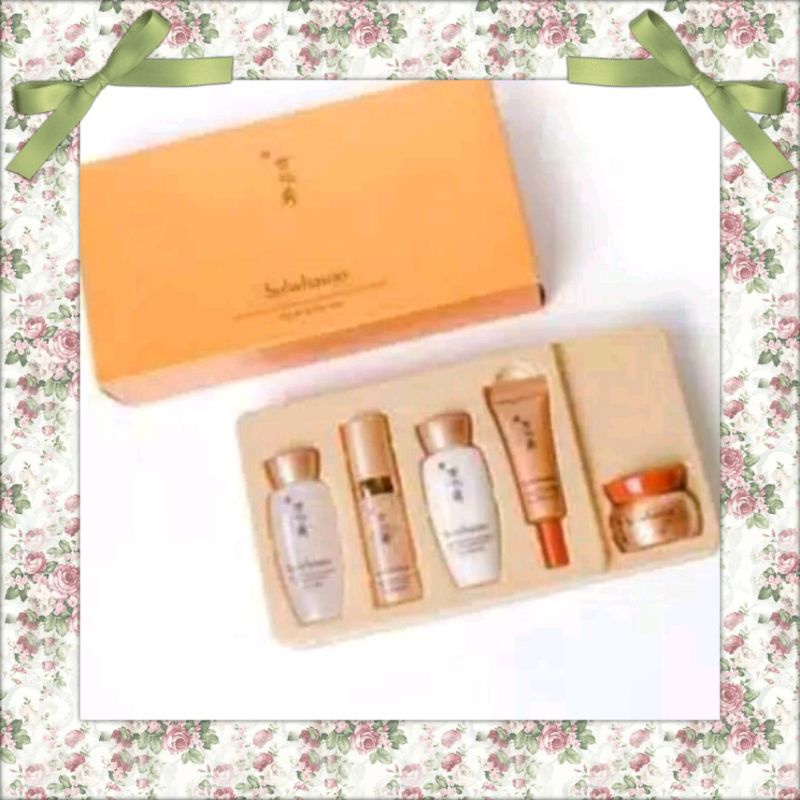 Jual Sulwhasoo Concentrated Ginseng Renewing Basic Kit - 5pcs | Shopee ...