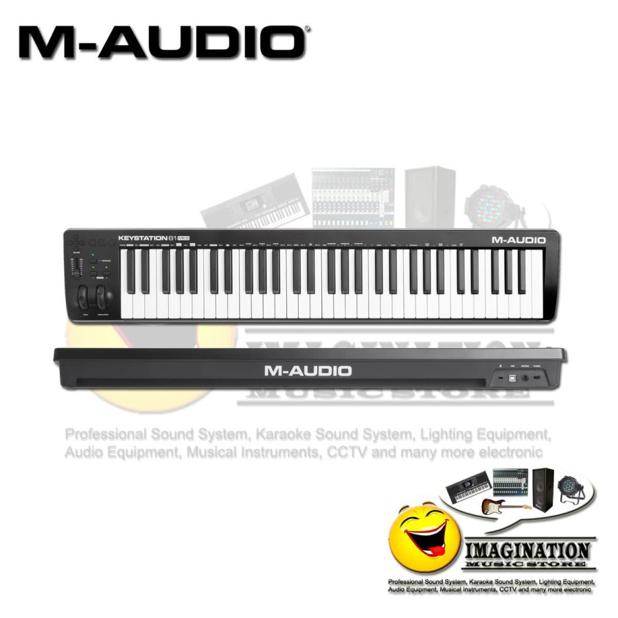 Jual M-Audio Keystation 61 MK3 Keyboard Controller | Shopee Indonesia