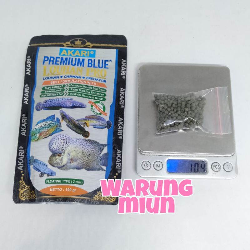 Jual Akari Premium Blue Louhan 10gr | Shopee Indonesia