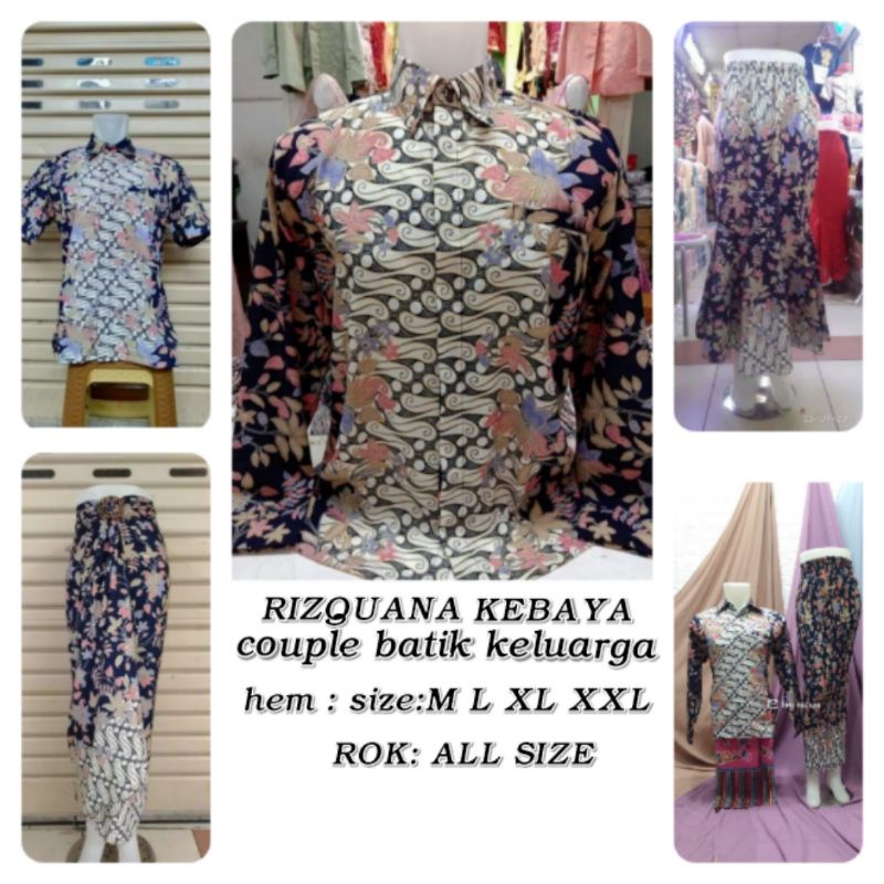 Jual COUPLE BATIK/COUPLE BATIK FAMILY/COUPEL BATIK ROK PLISKET ROK ...