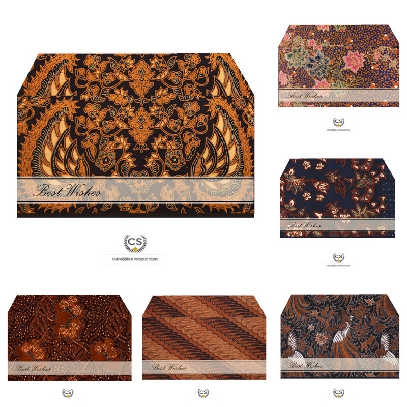 Jual Amplop Custom Angpao Motif Batik Modern Kekinian Amplop Kondangan ...