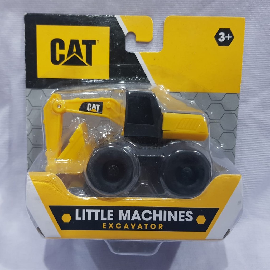 Jual Diecast Konstruksi CAT Little Machines excavator mainan traktor ...