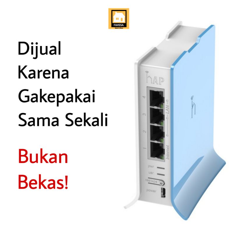 Jual Mikrotik Bekas Mikrotik RB941 Router RB941-2nD-TC HAP Lite | Pusat ...