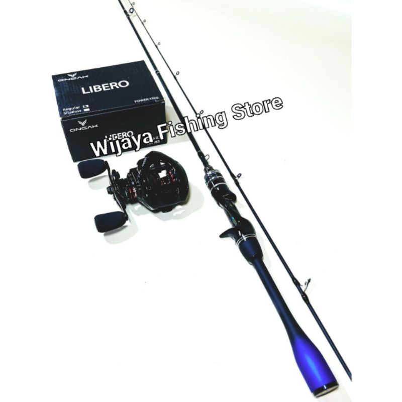 Jual Set Joran BC Casting UL Oncak Veyron 180 195 dan Reel Oncak Libero ...