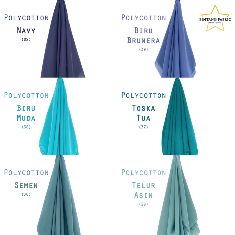 Jual Bahan Sisa Potongan Kain Polycotton Fine grade A | Shopee Indonesia