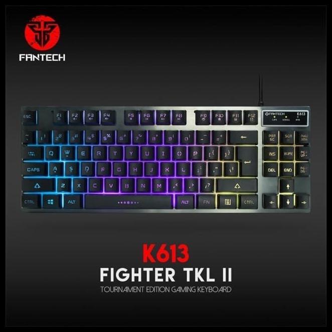Jual Fantech Fighter Ii K613 Tkl Tenkeyless Rgb | Shopee Indonesia