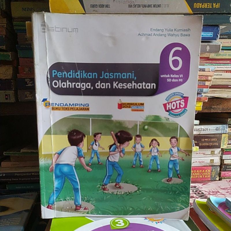 Jual buku pendidikan jasmani olahraga dan kesehatan untuk SD kelas 6 original | Shopee Indonesia