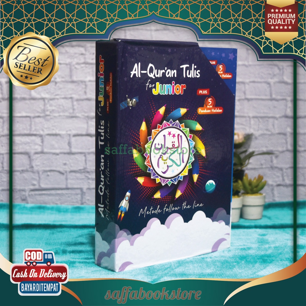 Jual Bisa Bayar Di Tempat / COD - Al-Quran Tulis For Junior Plus 5 Blok ...