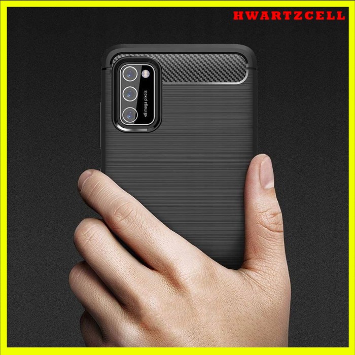 Jual Soft Case Casing Xiaomi Poco M3 4G Case Ipaky Carbon Soft Series ...