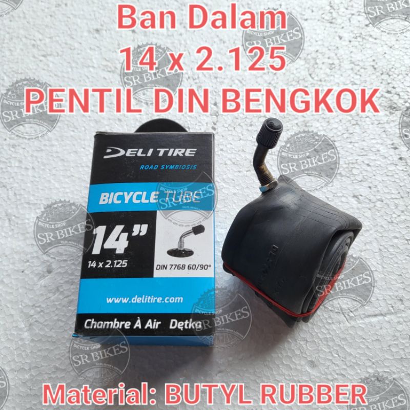 Jual Ban Dalam 14 x 2.125 Sepeda & Sepeda Listrik Selis. DELI TIRE | Shopee Indonesia