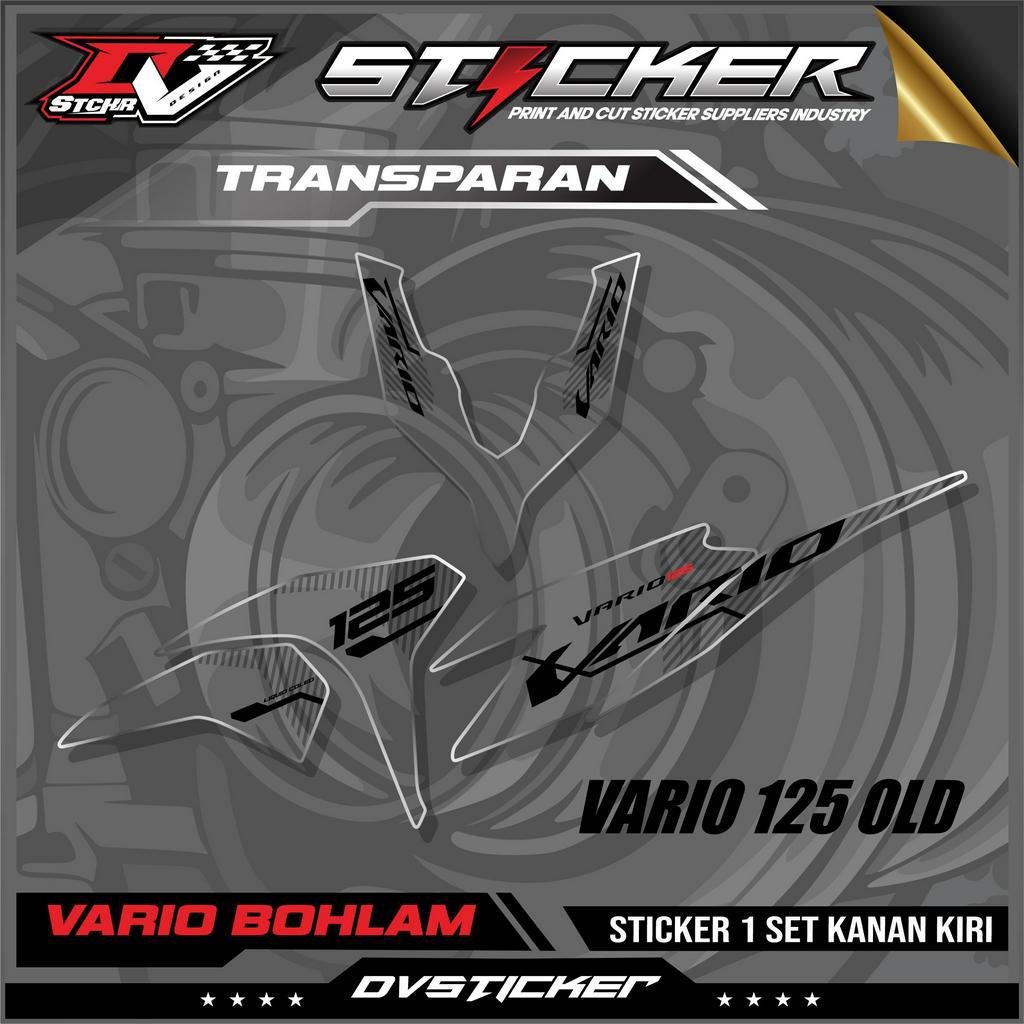 Jual striping sticker transparan vario 125 old/bohlam-stiker transparan ...