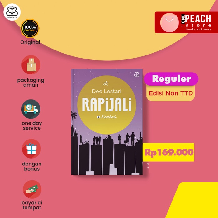 Jual RAPIJALI #3, PAKET PING BONUS TTD BASAH - DEE LESTARI - ORIGINAL ...
