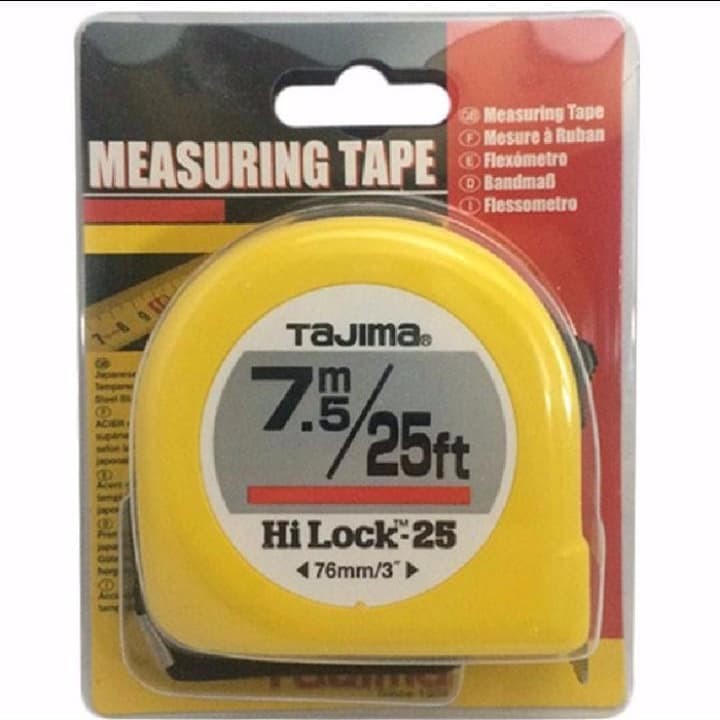 Jual METERAN TAJIMA 7,5 METER MADE IN JAPAN ORIGINAL | Shopee Indonesia