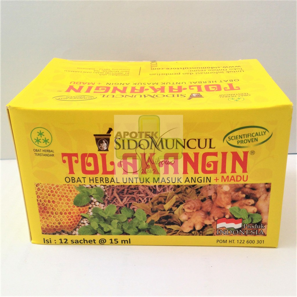Jual Tolak Angin Box 12's Sacchet 15 ml | Shopee Indonesia