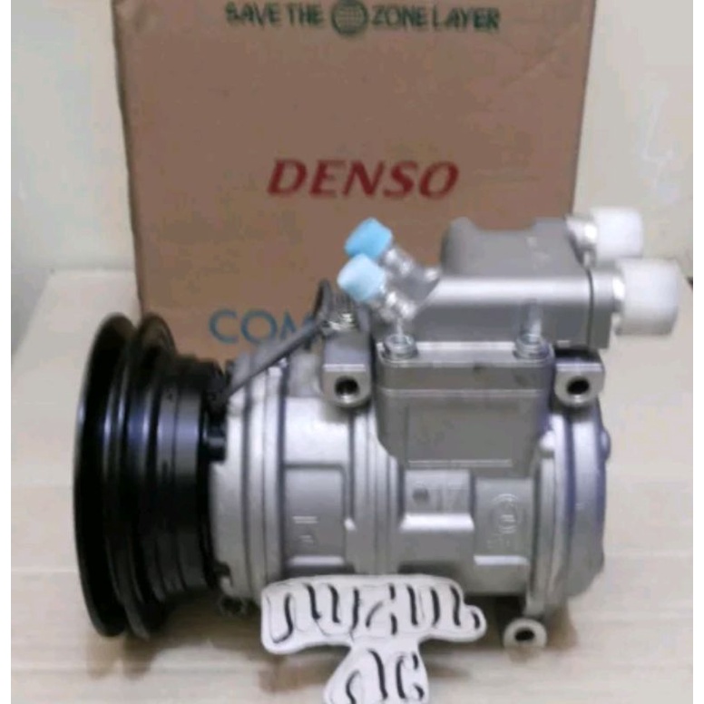 Jual Compresor Kompresor AC MOBIL Isuzu Elf - 10PA17C - Komplit - Denso ...