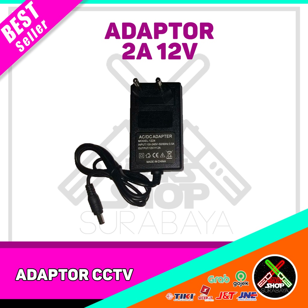 Jual Adaptor 2A 12V Untuk CCTV Dan Elektronik Lainnya | Shopee Indonesia