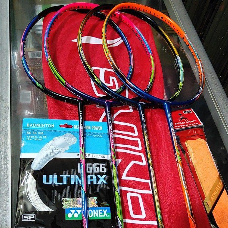 Jual [PRODUK EGHGA] RAKET BADMINTON LINING WINDSTORM 72 HSB | Shopee ...