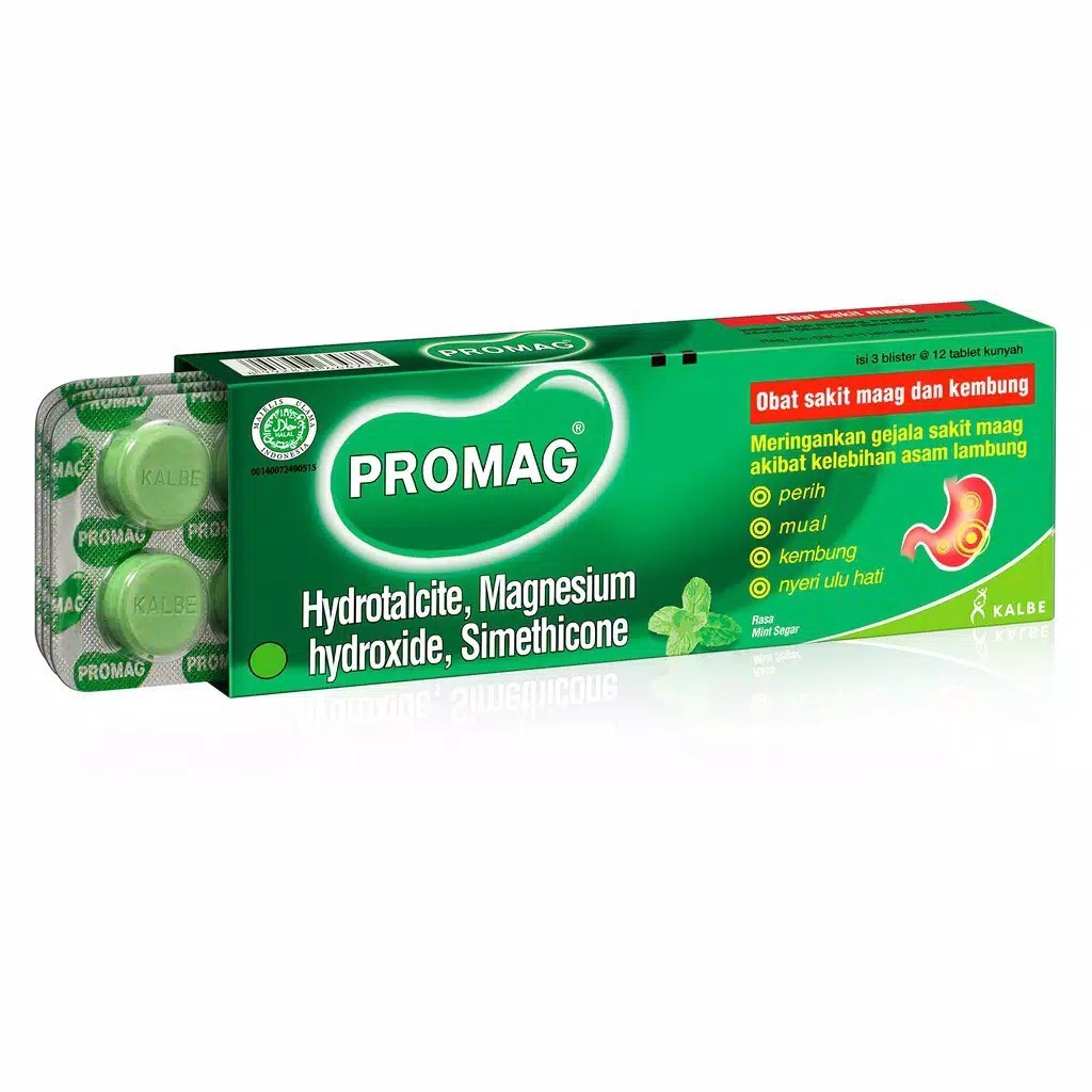 Jual Promag Tablet Box Isi 3 Blister | Shopee Indonesia