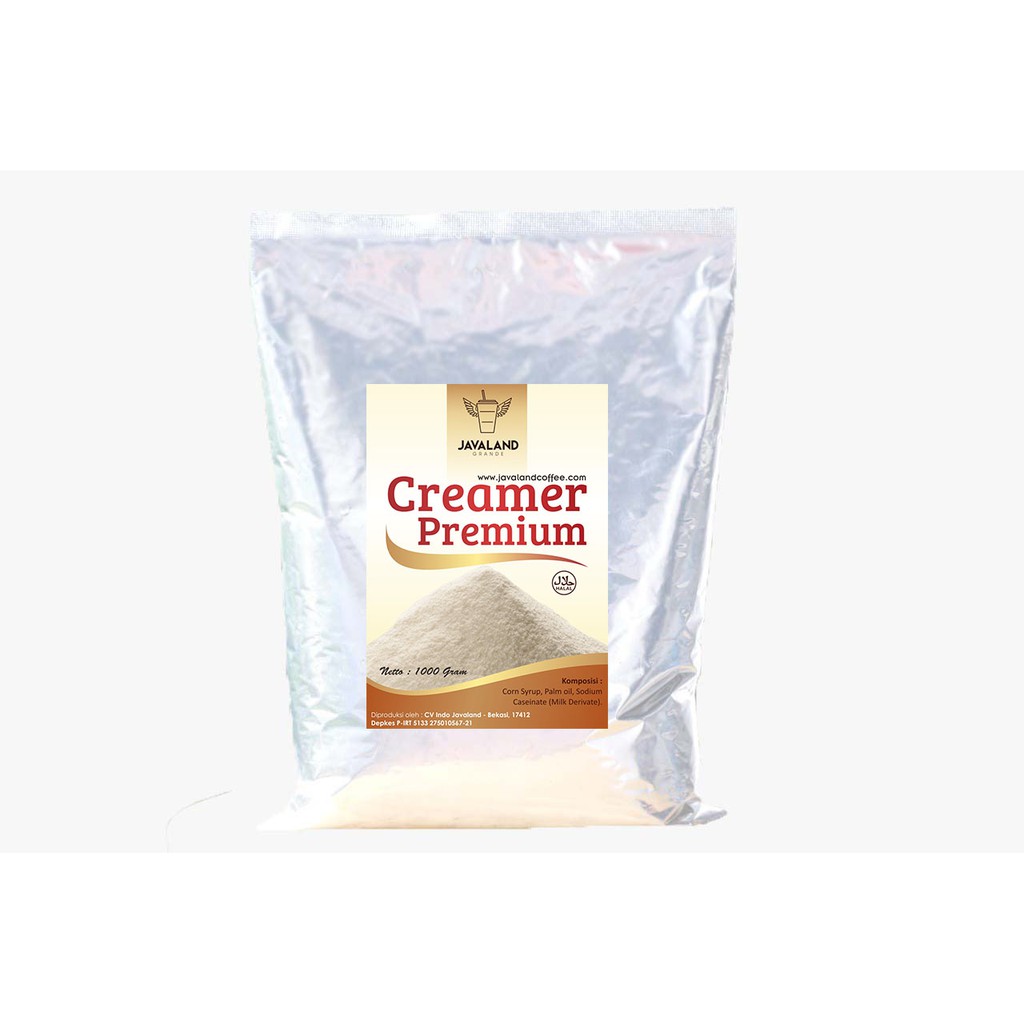Jual Javaland Bubuk Creamer / Krimer 1Kg - Premium | Non Dairy | Creamy ...
