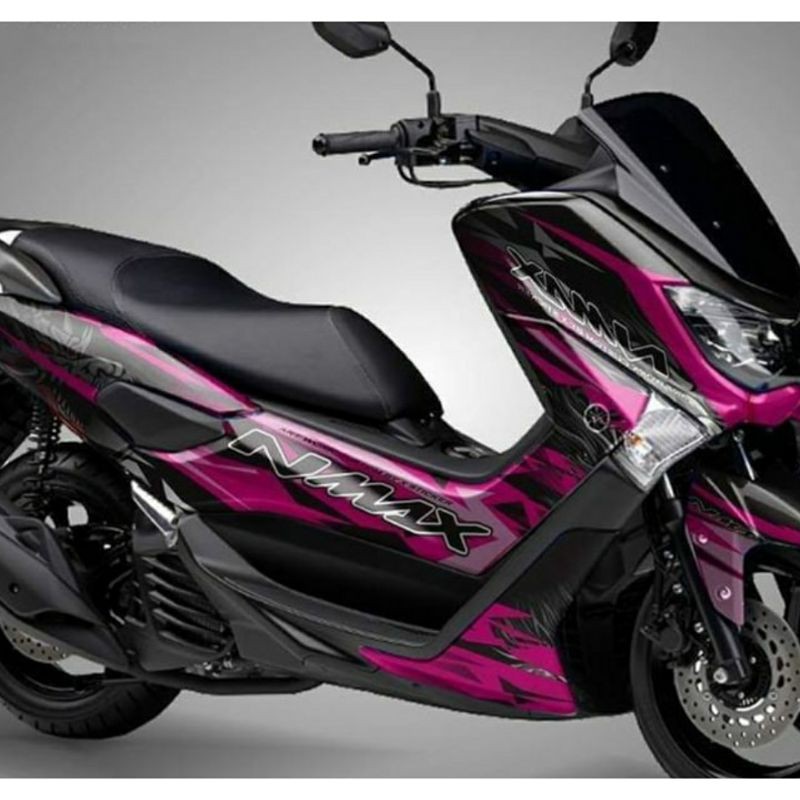 Jual Decal Sticker NMAX Full Body Grafis Pink | Shopee Indonesia