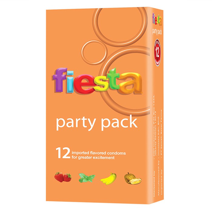 Jual Kondom Fiesta 3 s / Kondom Fiesta 12 s All Varian Rasa Watermelon ...