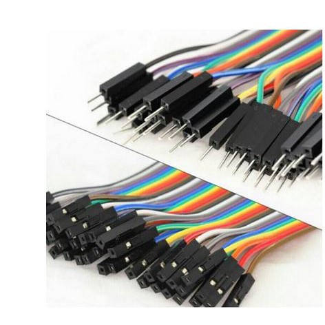 Jual Kabel Jumper Male Female Arduino Pelangi Rainbow Cable | Shopee ...