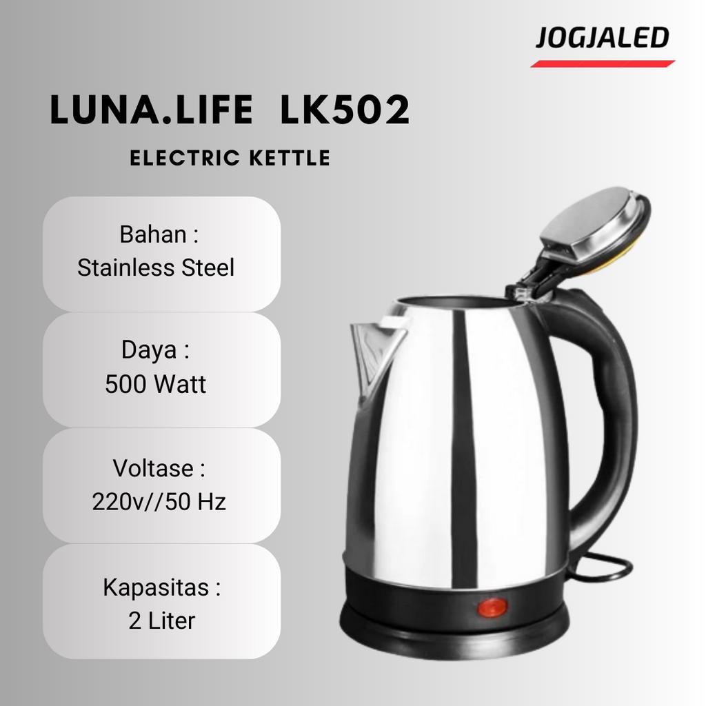 Jual Electric Kettle / Teko Listrik 2 Lite Luna Life | Shopee Indonesia