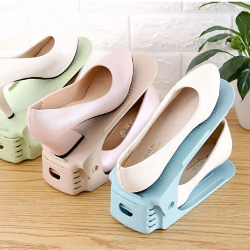 Jual Tatakan Alas Sepatu Double Layer 2 Tingkat Tempat Sepatu Sandal ...